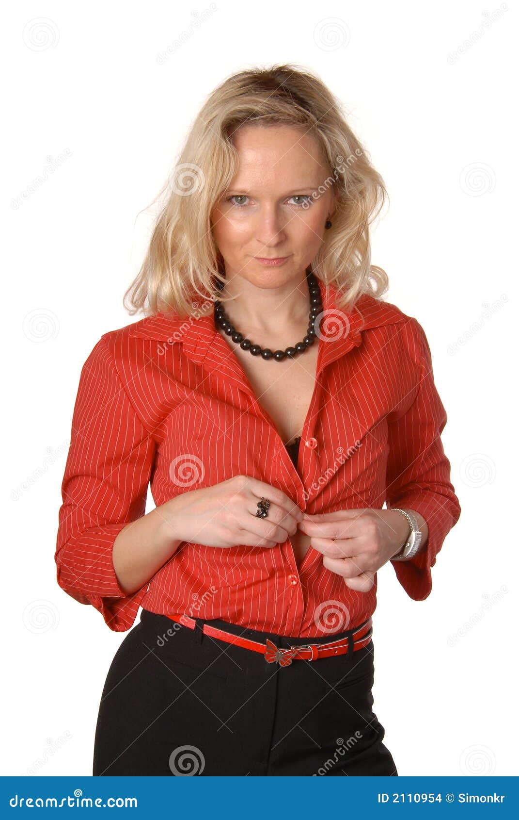 Taking clothes off stock photo. Image of blond, taking - 2110954