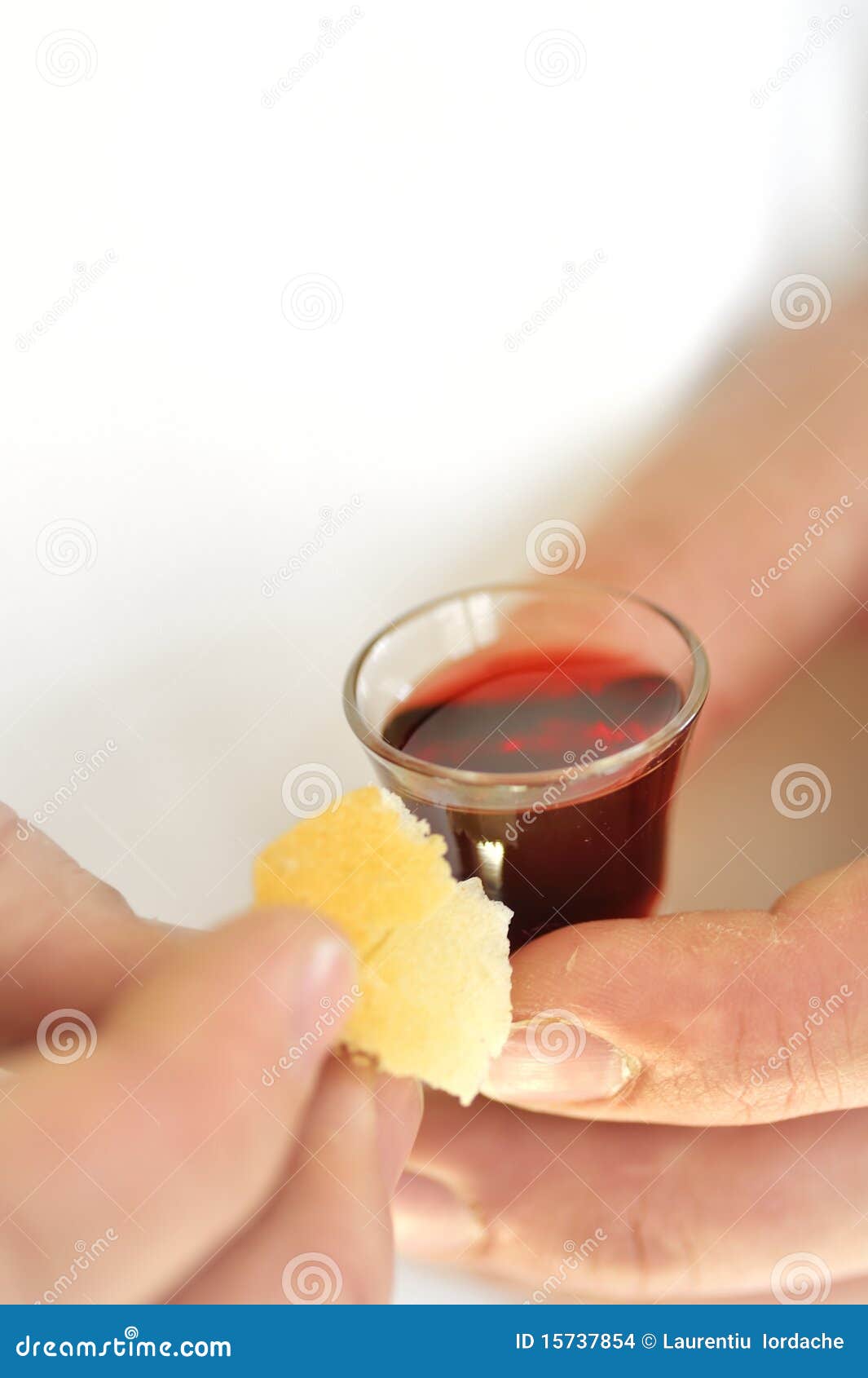 Taking Communion stock photo. Image of communion, covenant - 15737854