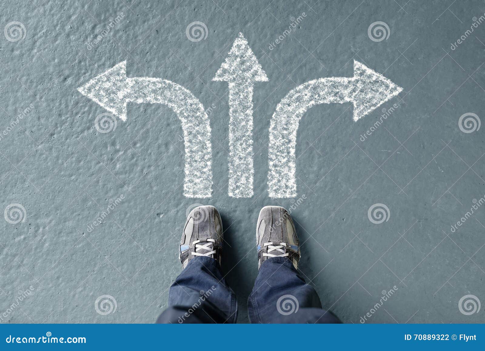 Taking Decisions for the Future Stock Photo - Image of direction ...