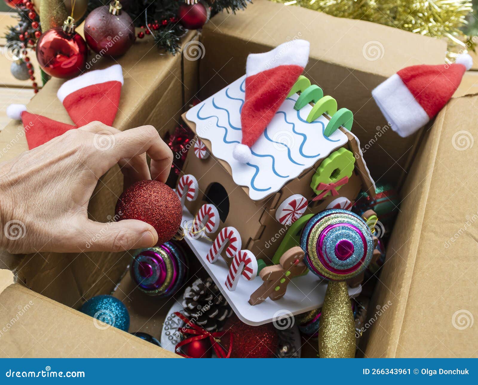 Taking Down Christmas Decorations Stock Image - Image of season ... Taking Down Christmas Decorations Stock Image - Image of season ...