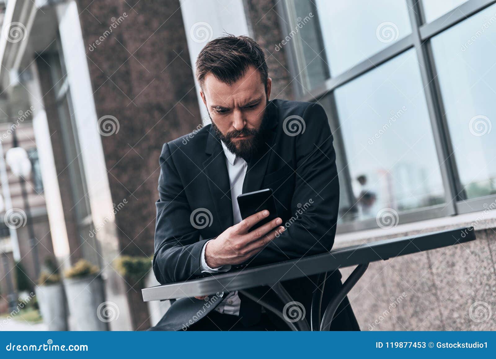 Taking Everything Seriously. Stock Image - Image of form, outdoors ...