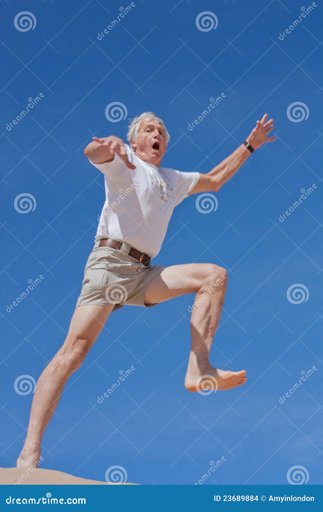 Taking the leap stock photo. Image of jumping, afraid - 23689884