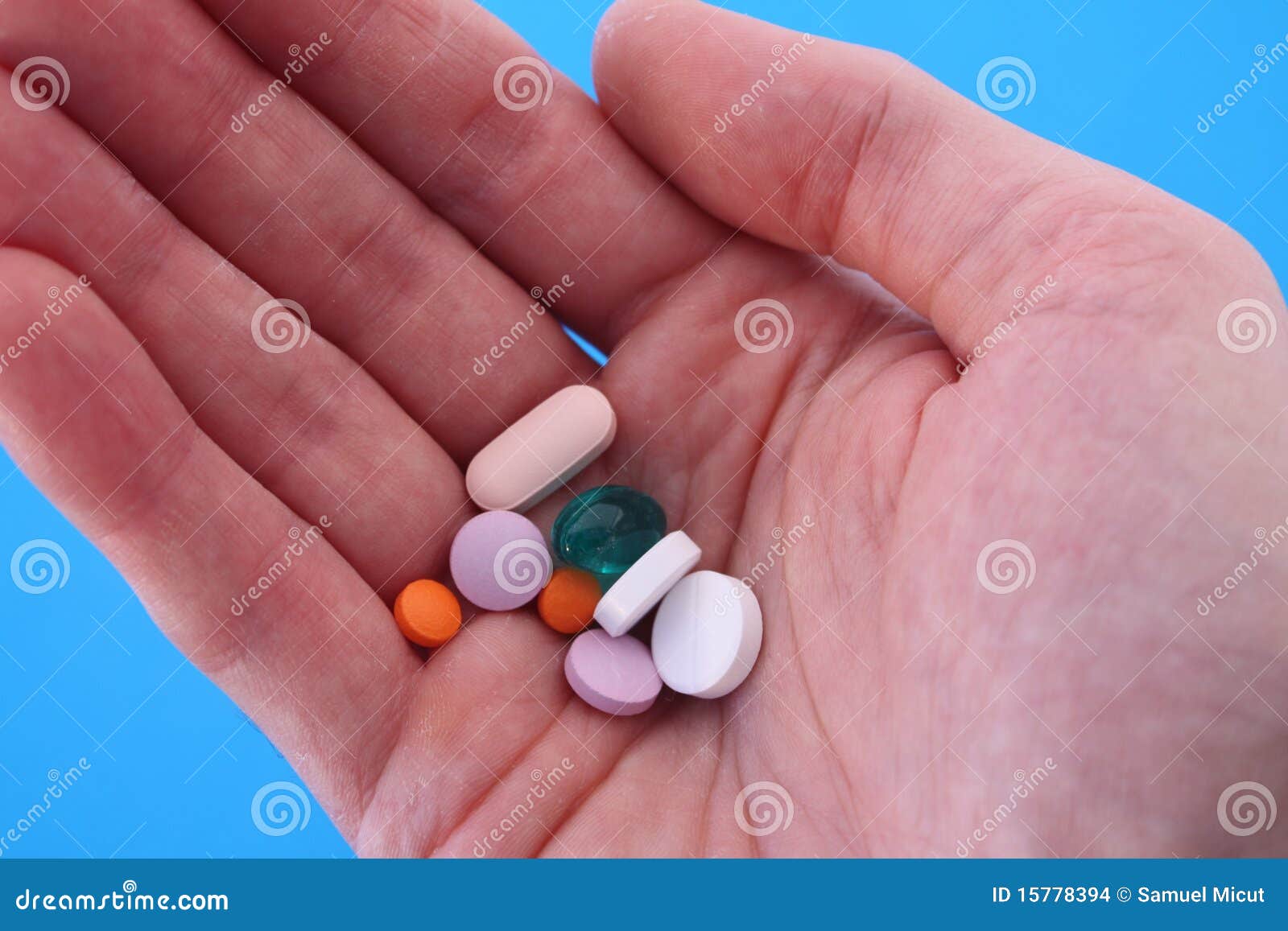 Taking lots of medication stock photo. Image of side - 15778394
