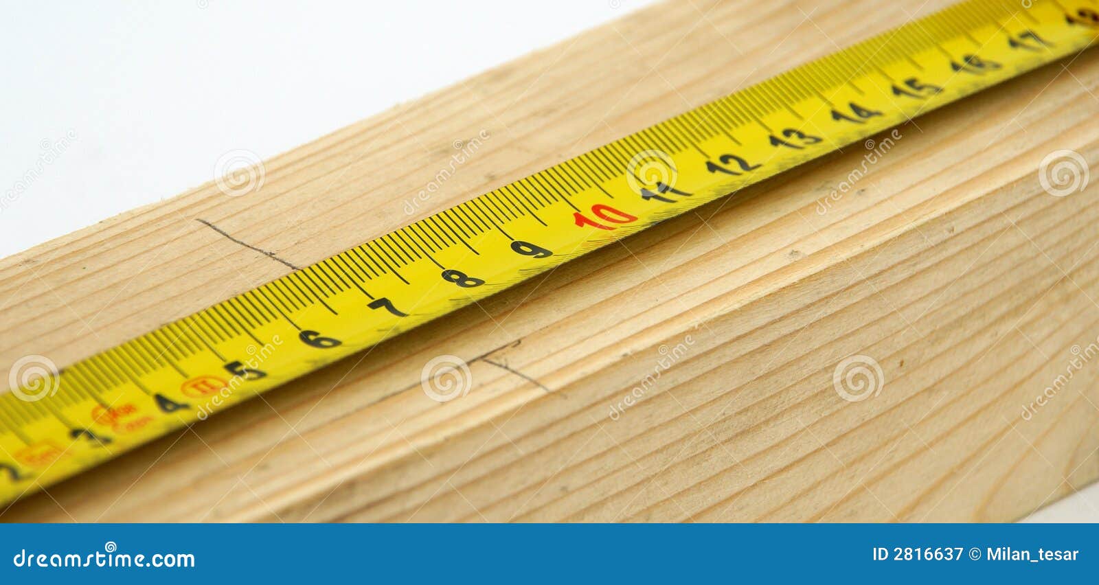 Taking measure stock image. Image of precision, carpenter - 2816637