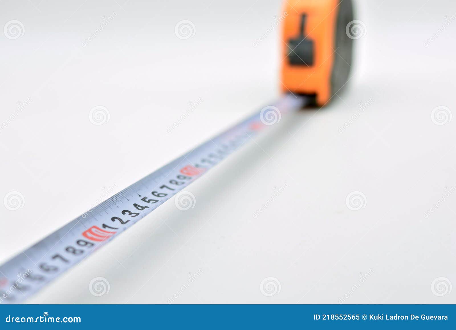 Taking Measurements with a Meter Stock Image - Image of construcción ...