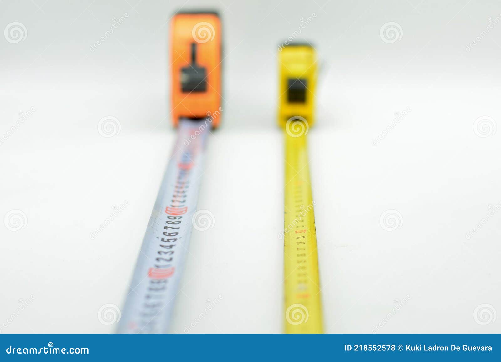 Taking Measurements with a Meter Stock Photo - Image of aforo, cifras ...
