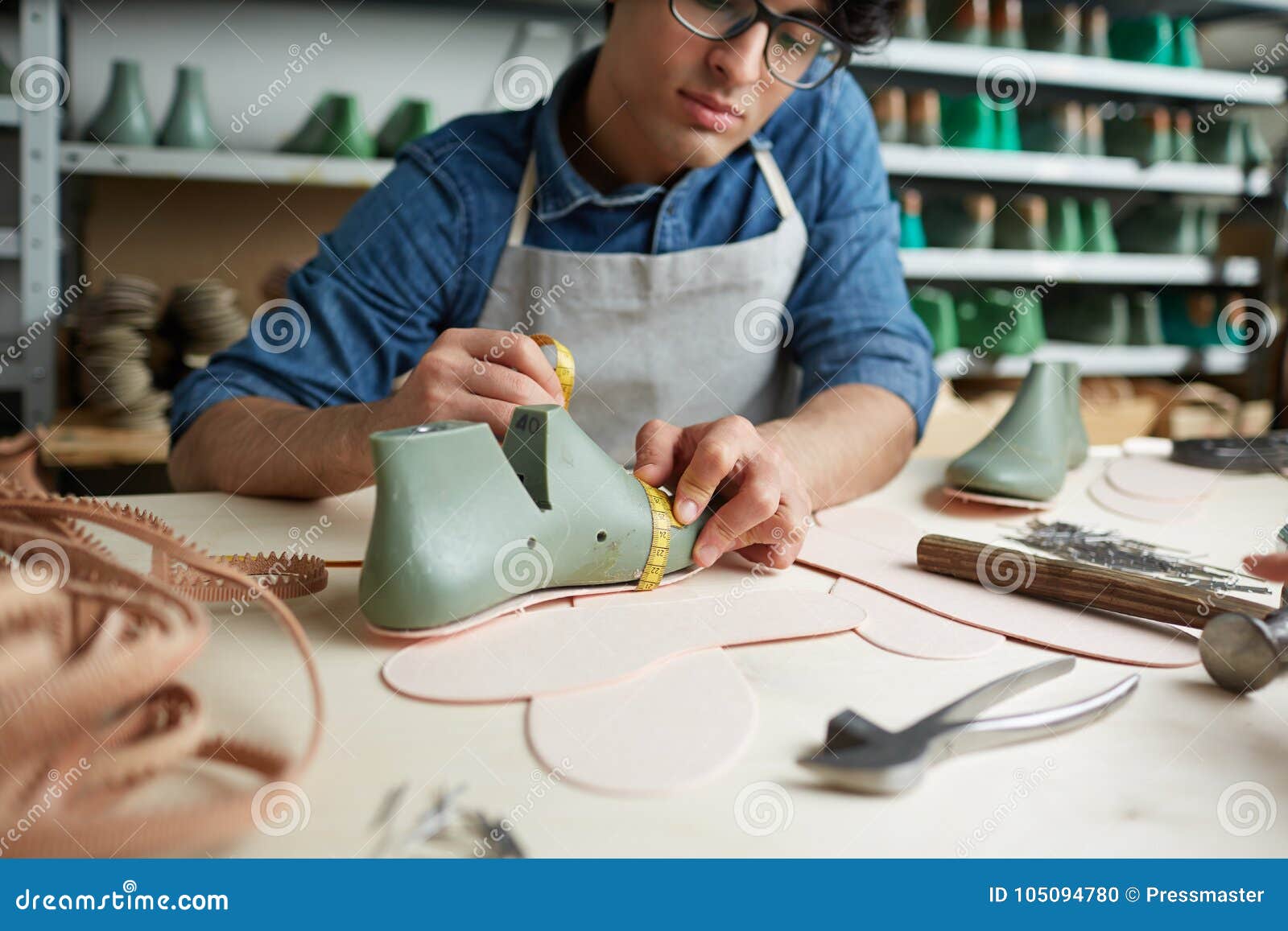 Taking measures stock photo. Image of form, design, professional ...