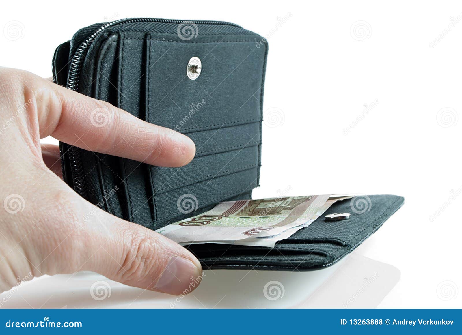 Taking money from wallet stock photo. Image of investment - 13263888