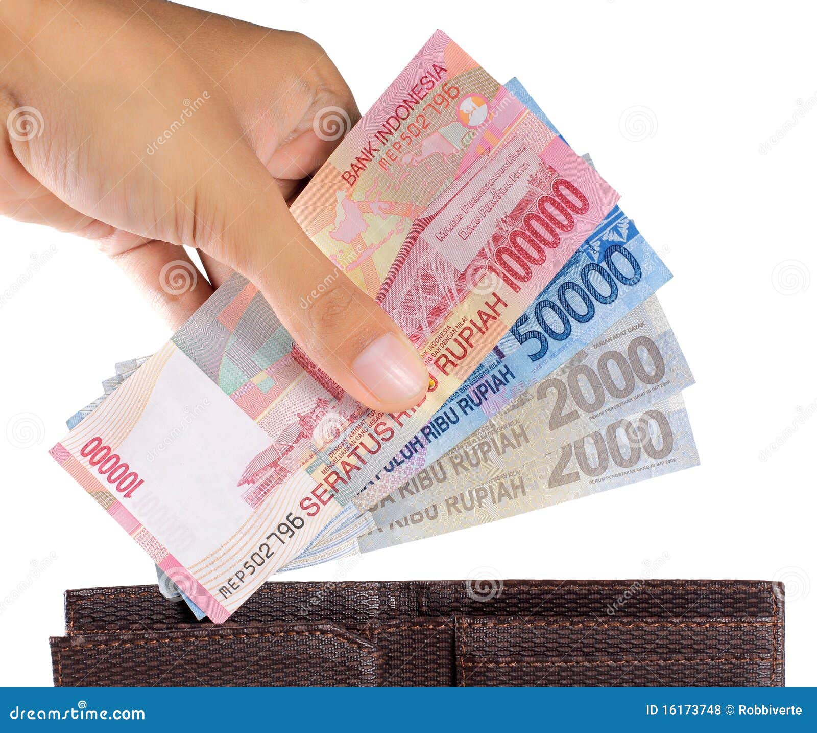 Taking money from wallet stock photo. Image of american - 16173748