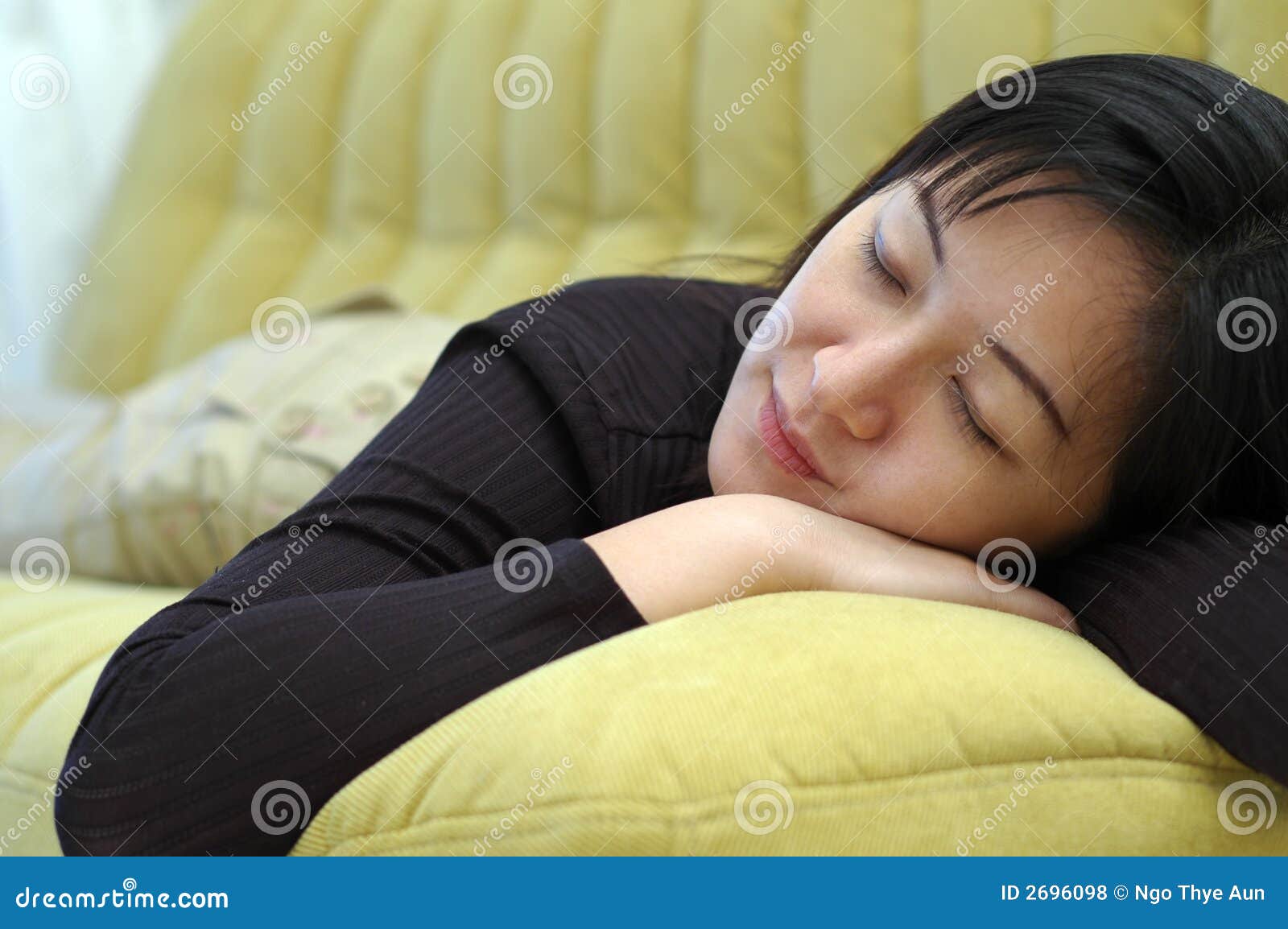 Taking a nap stock photo. Image of life, adult, home, chinese - 2696098