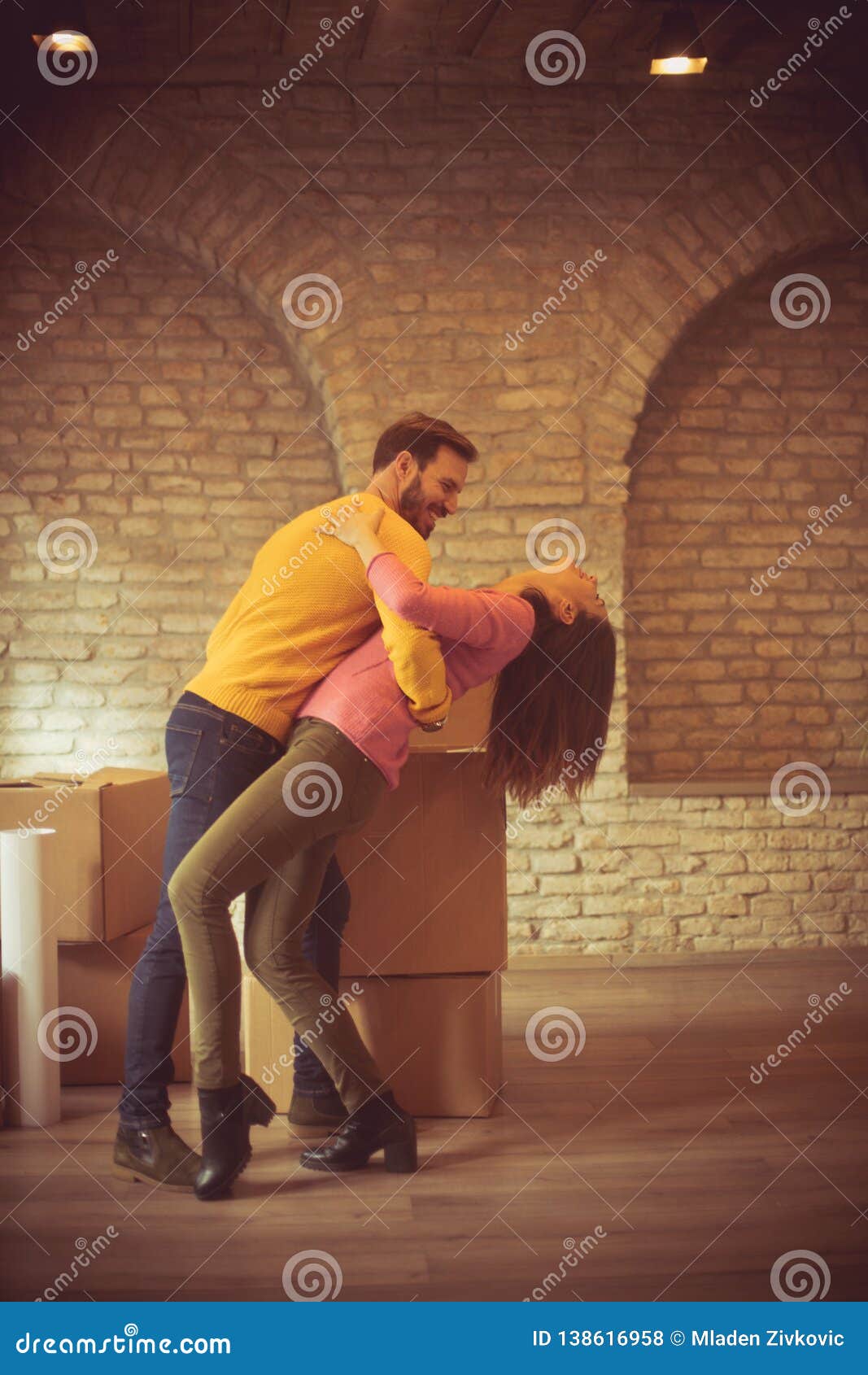 Taking that Next Step Together Stock Photo - Image of married ...