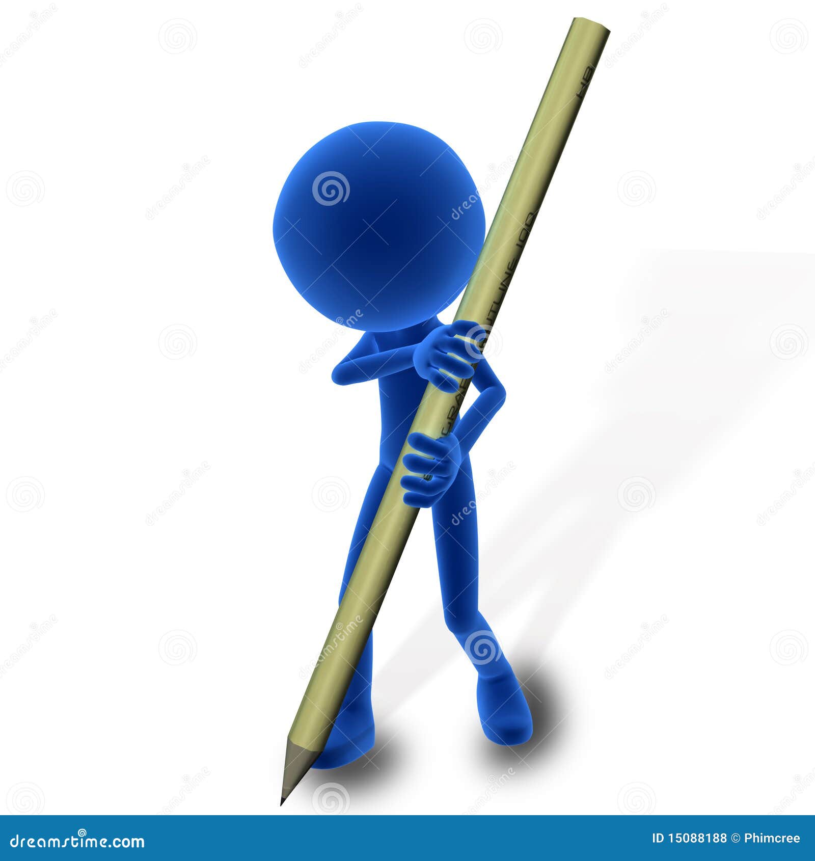 Taking Notes stock illustration. Illustration of idea - 15088188