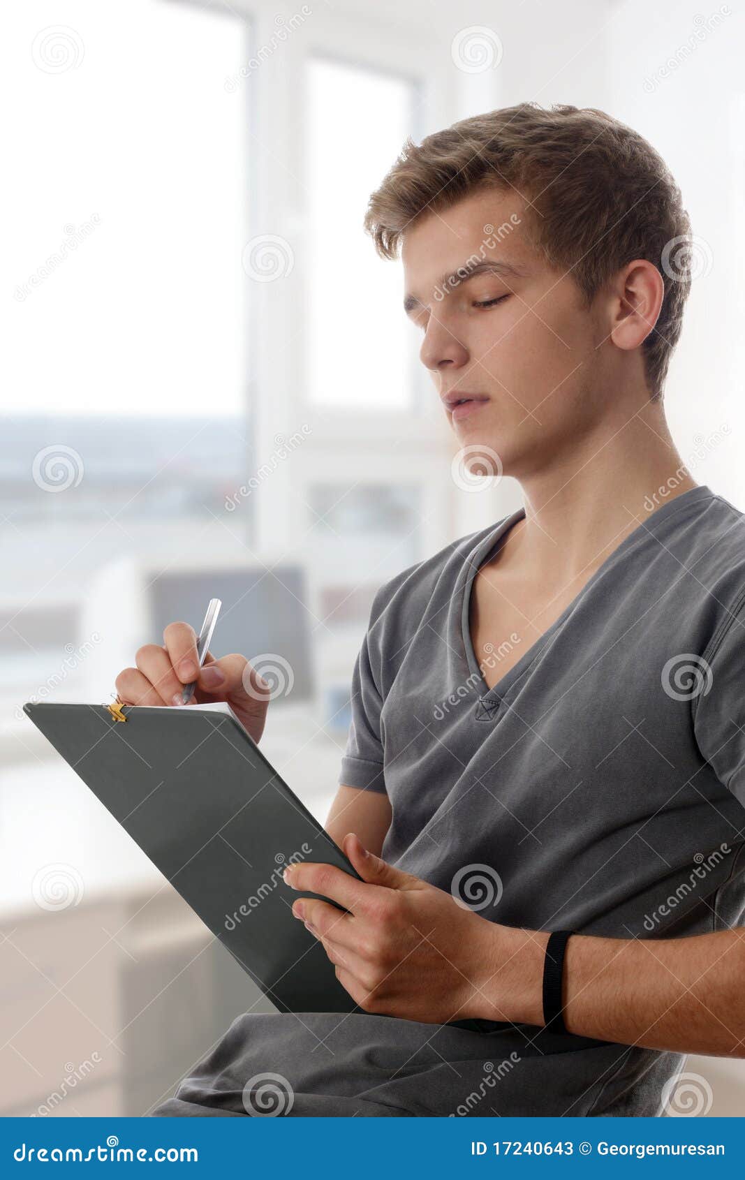 493 Teen Boy Taking Notes Stock Photos - Free & Royalty-Free Stock ...
