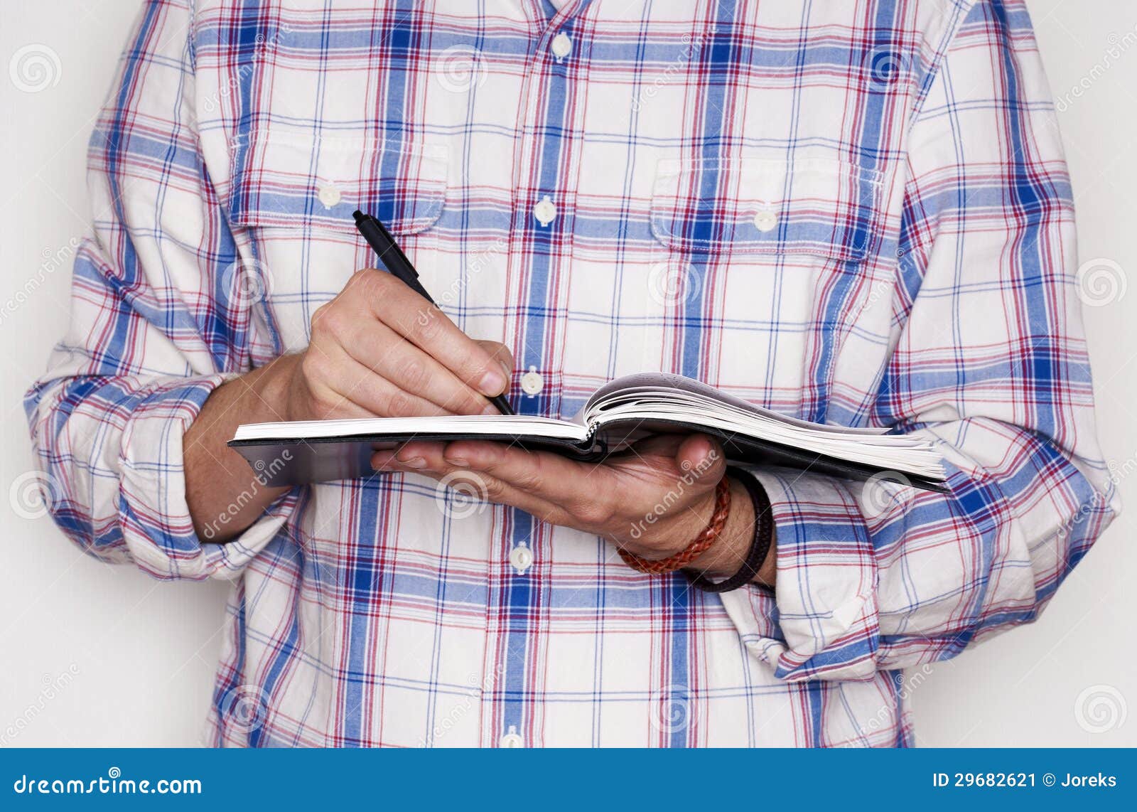 Taking notes stock image. Image of corporate, worker - 29682621