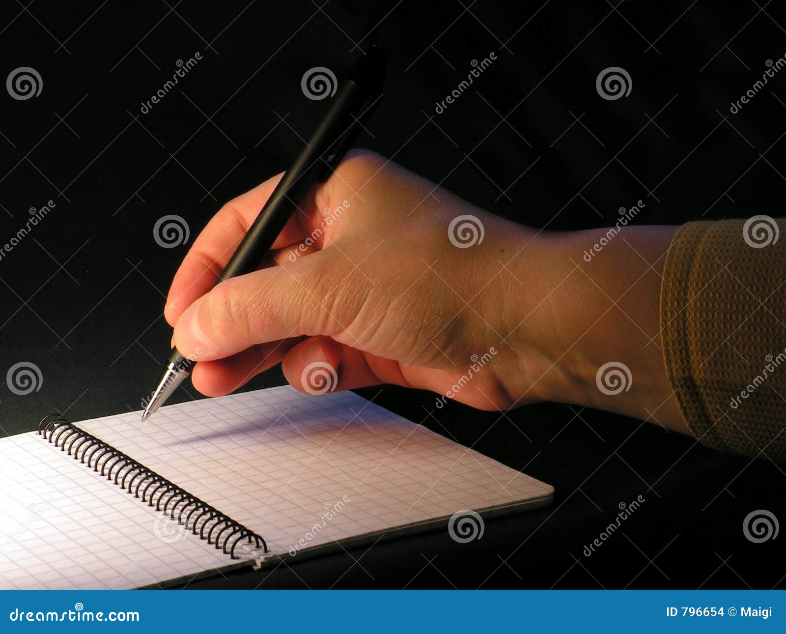 Taking notes stock photo. Image of hand, book, binder, diary - 796654