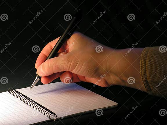 Taking notes stock photo. Image of hand, book, binder, diary - 796654