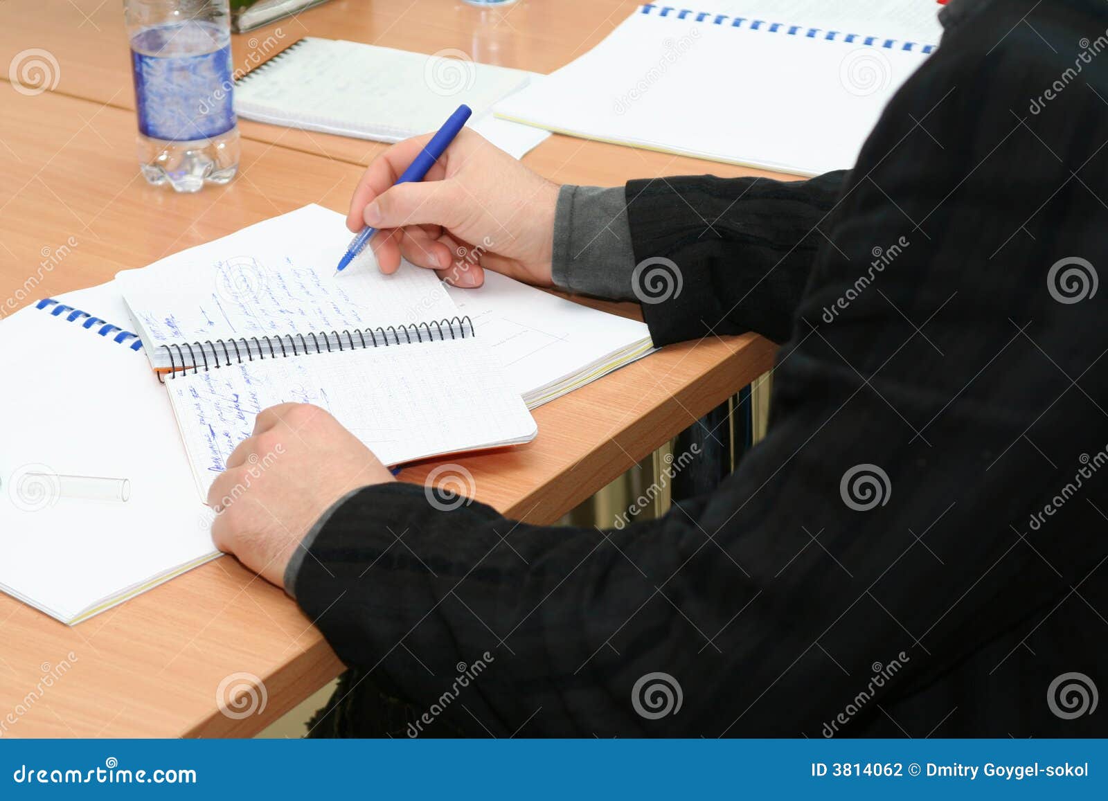 Taking Notes on the Meeting at Boardroom Stock Photo - Image of ...
