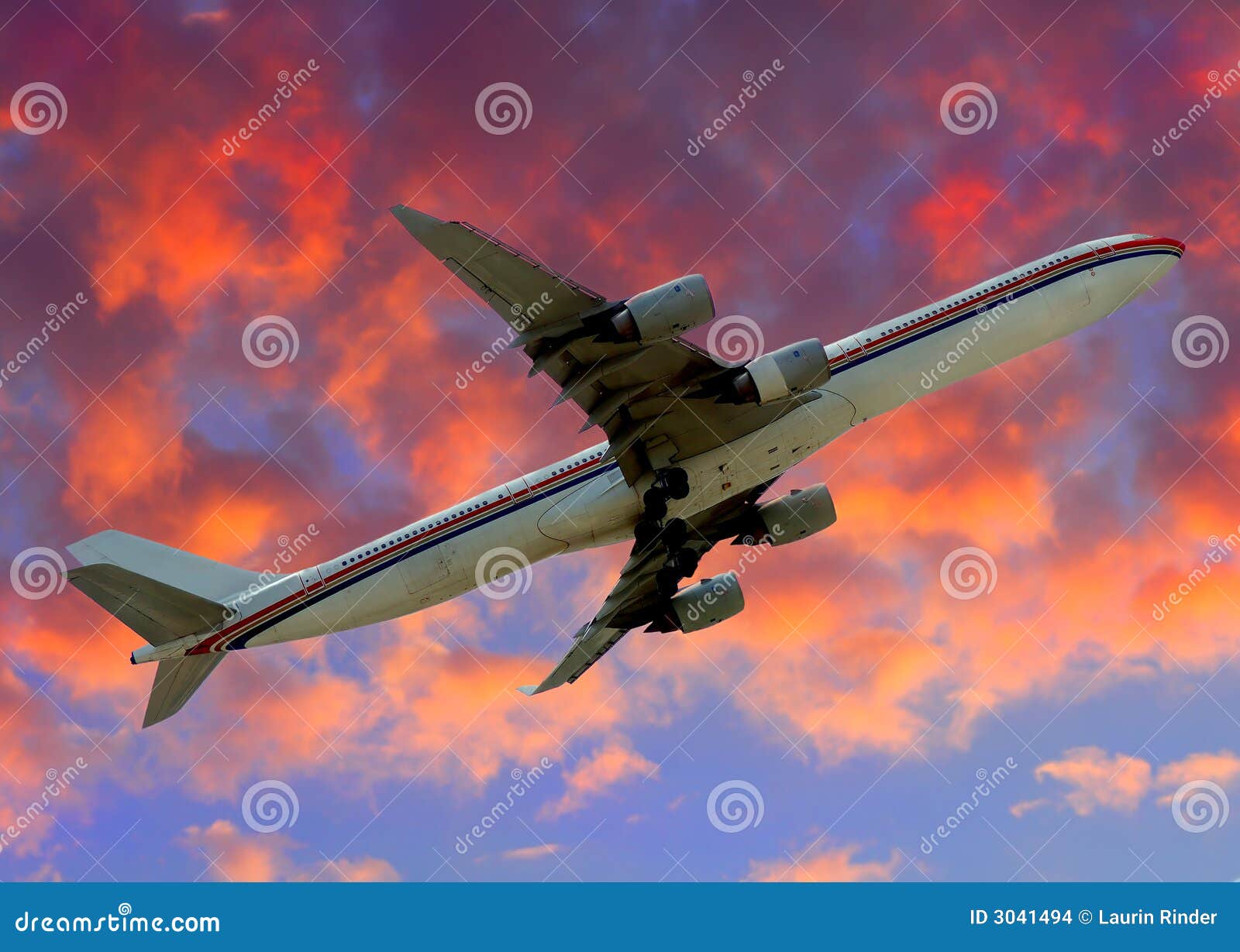 Taking Off stock photo. Image of clouds, journey, aeroplane - 3041494