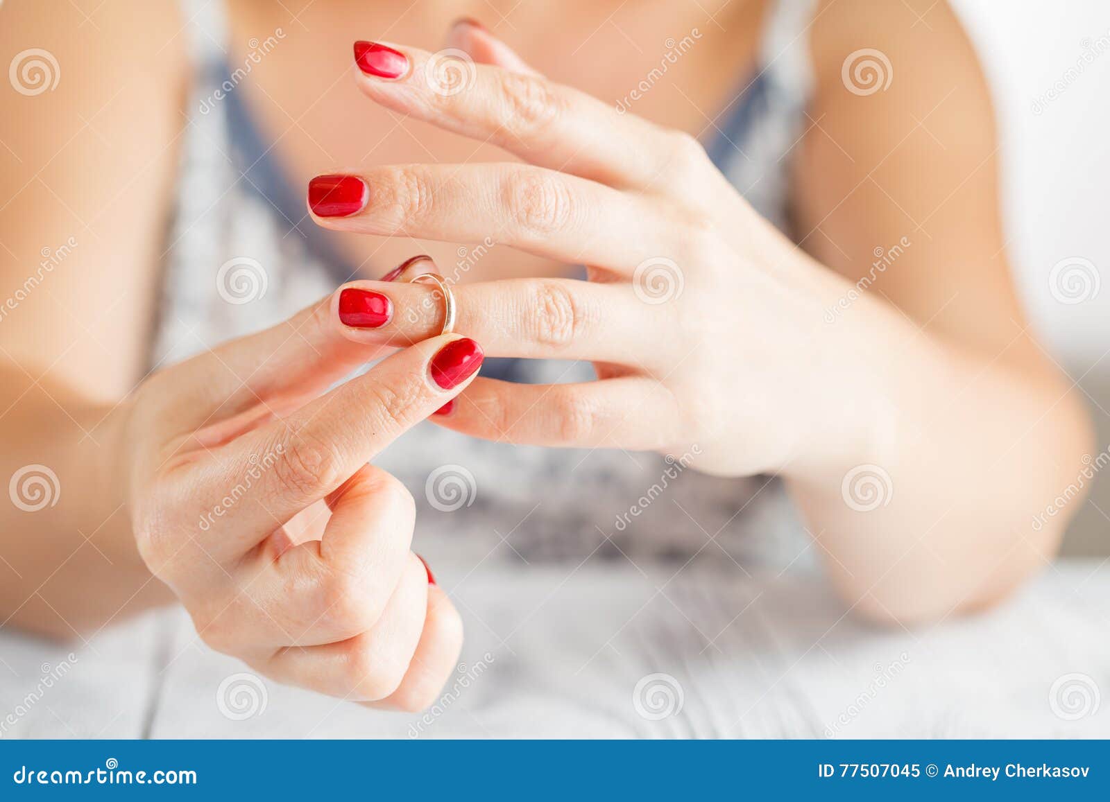 Taking Off the Wedding Ring Stock Image - Image of change, disappointed ...