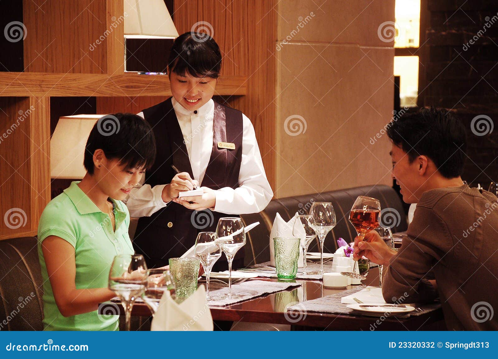 Taking Order in a Restaurant Editorial Photography - Image of china ...