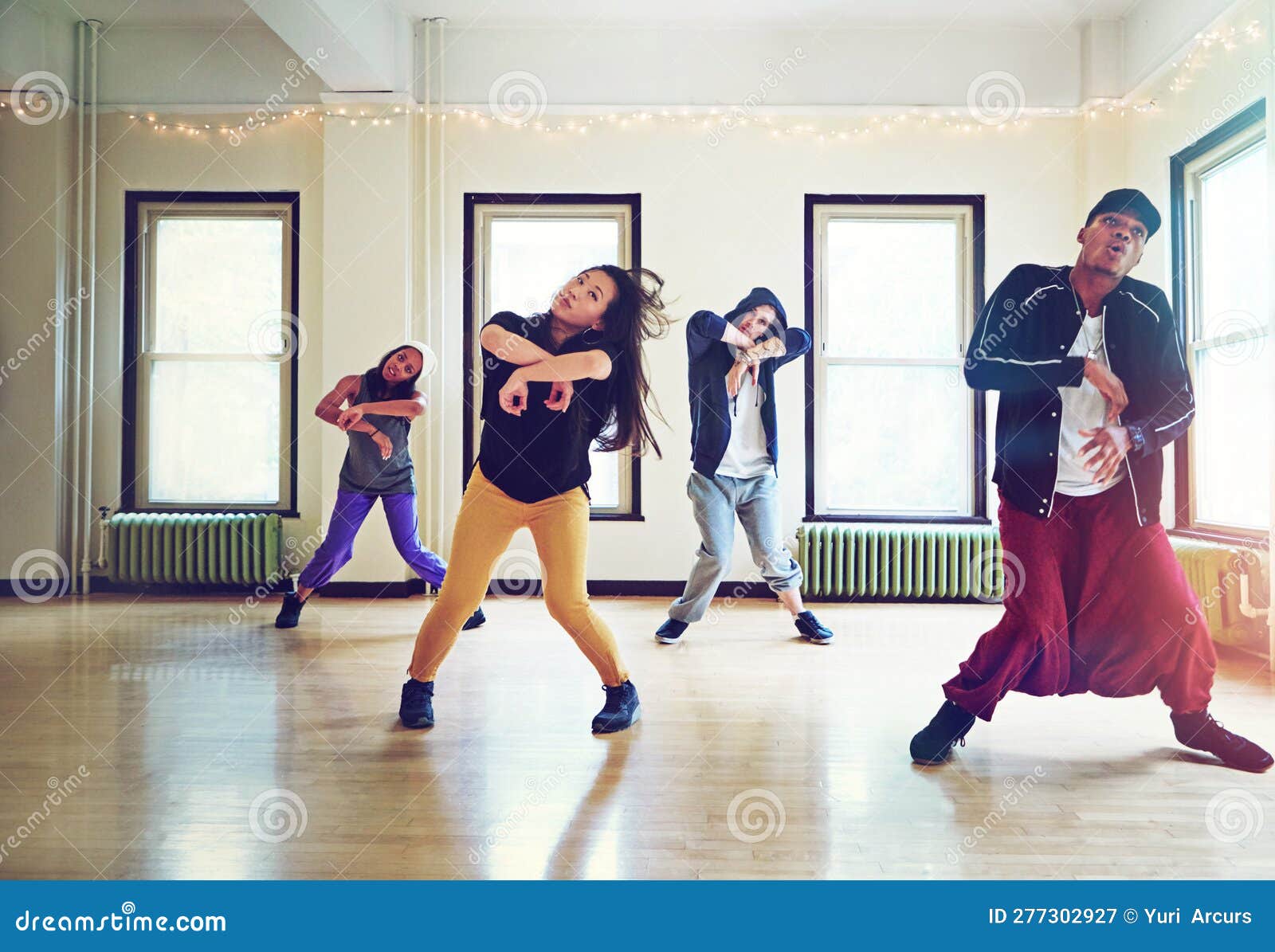 Taking Over the Dance Industry with Their Talent. a Group of Young ...
