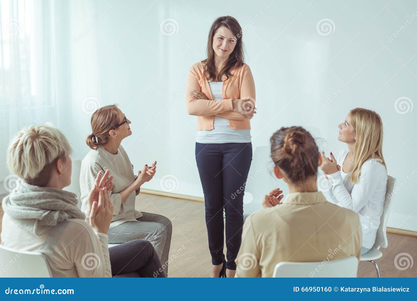 Taking part in AA meeting stock photo. Image of mental - 66950160