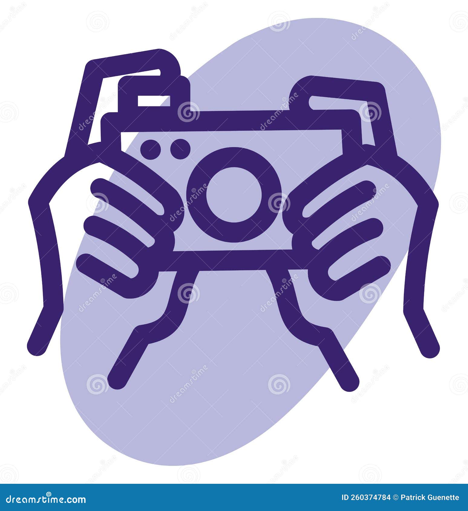 Taking a picture, icon stock vector. Illustration of logo - 260374784