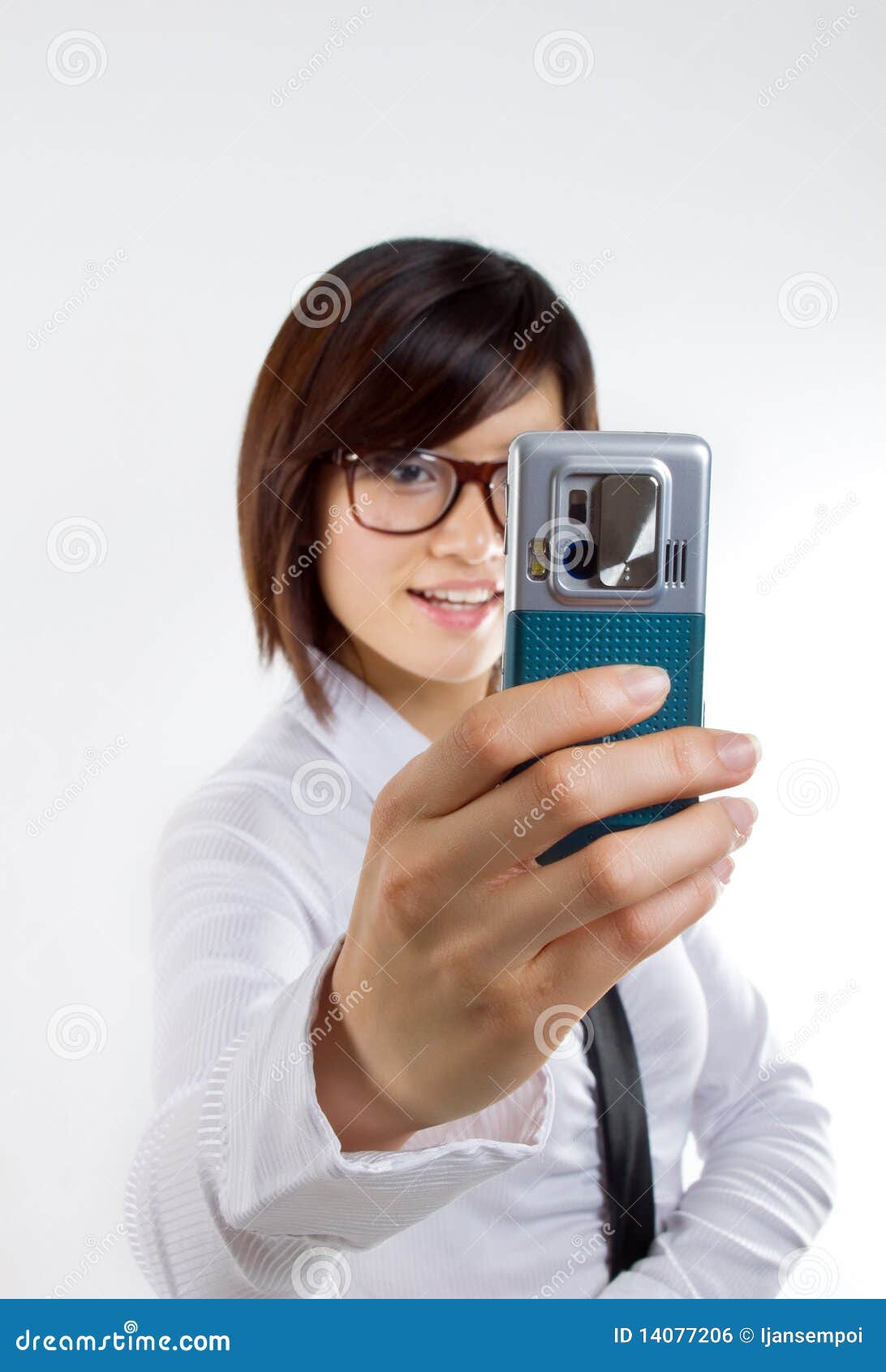 Taking Picture Via Cellphone Stock Photo - Image of chinese, mobile ...