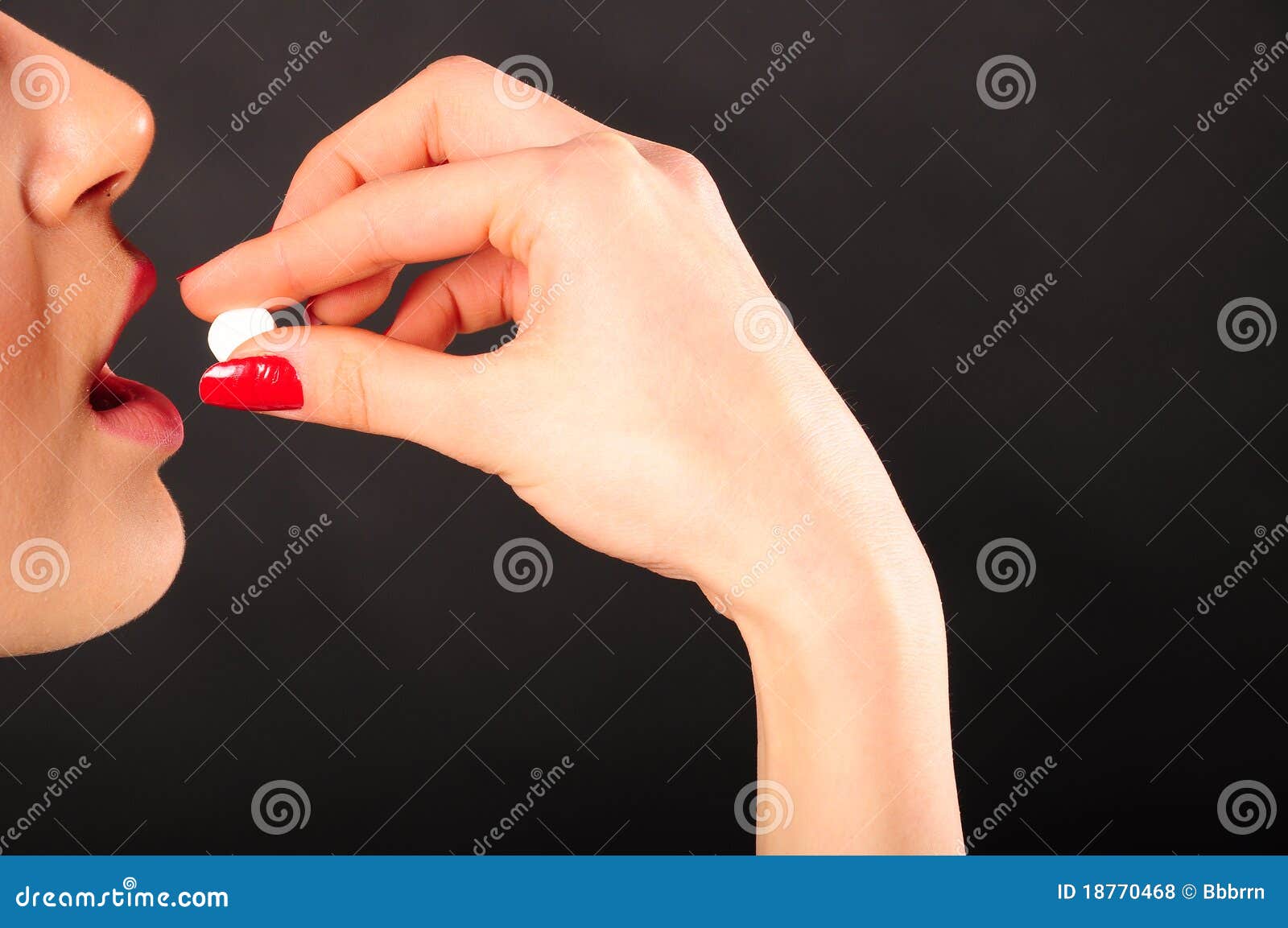Taking pill stock photo. Image of color, healing, issue - 18770468