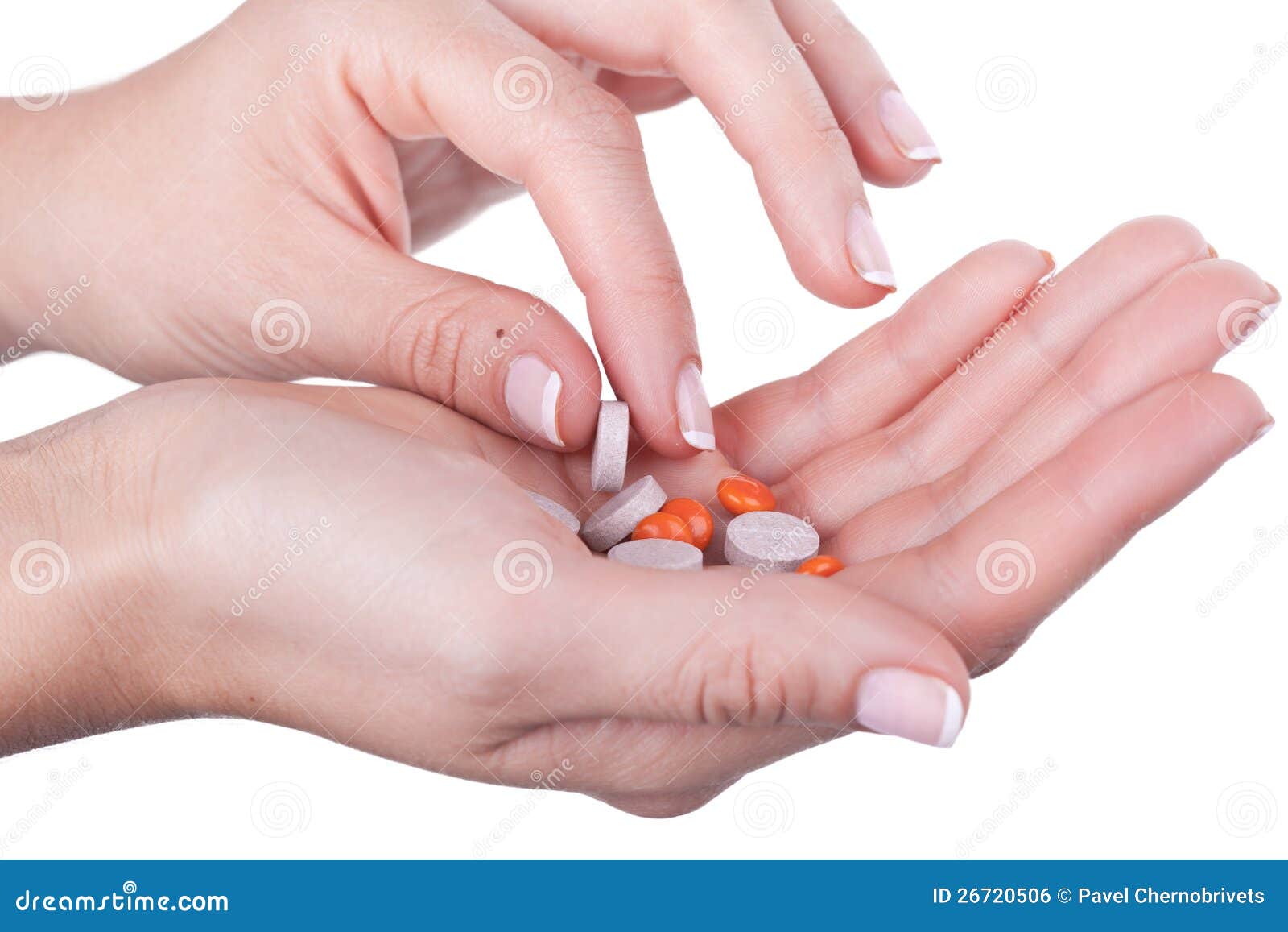 Taking pill from hand stock photo. Image of drug, pharmacy - 26720506
