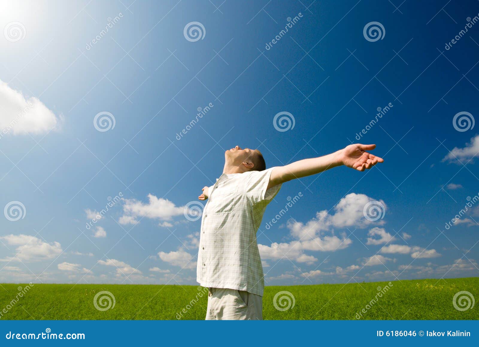 Taking power from nature stock photo. Image of green, active - 6186046