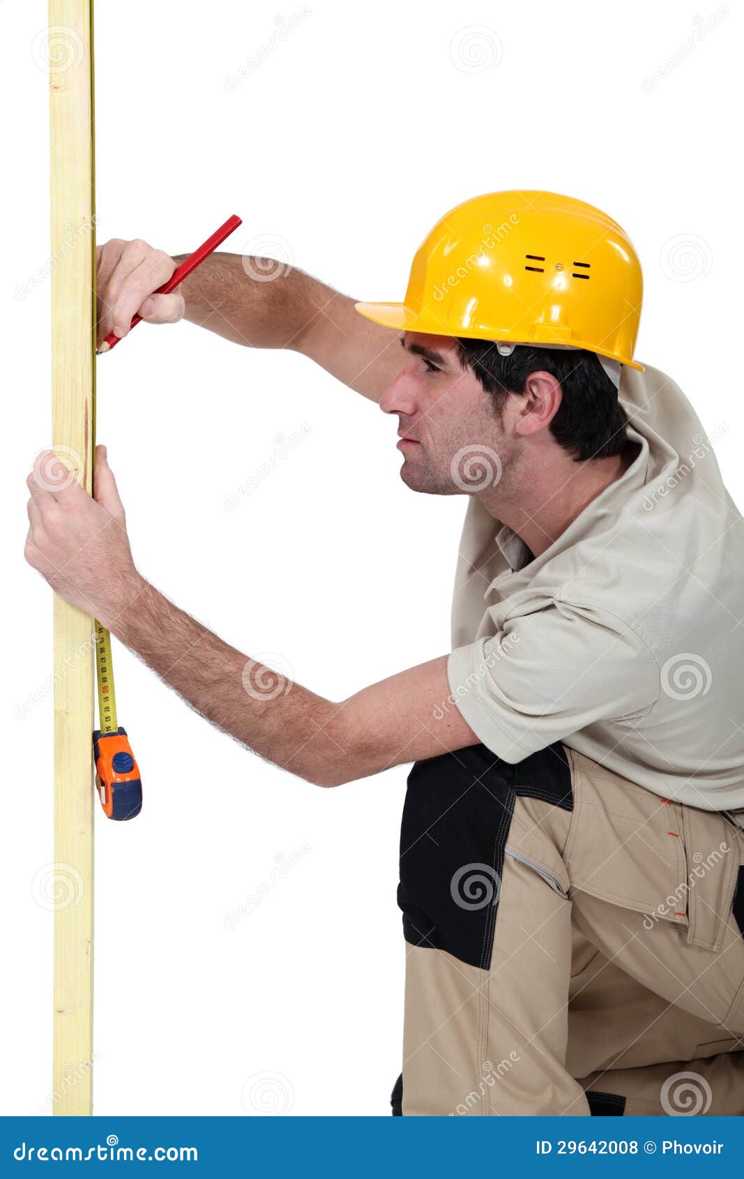 Taking the Right Measurements Stock Photo - Image of business, builder ...