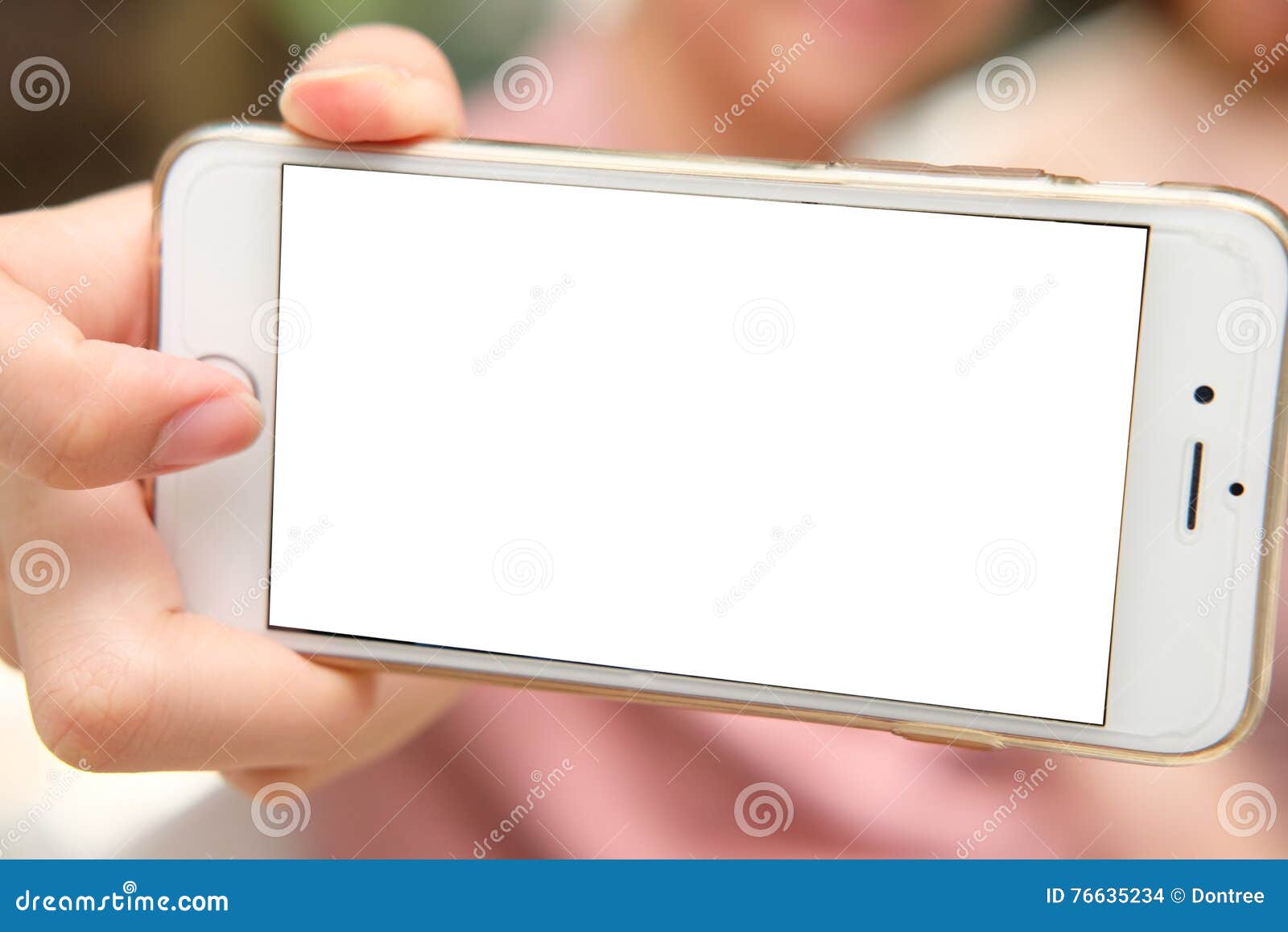 Taking Selfie with Mobile Phone Stock Photo - Image of focus ...