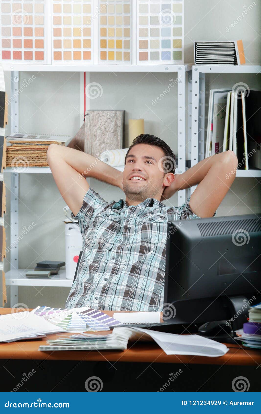 Taking a short break stock image. Image of delight, portrait - 121234929