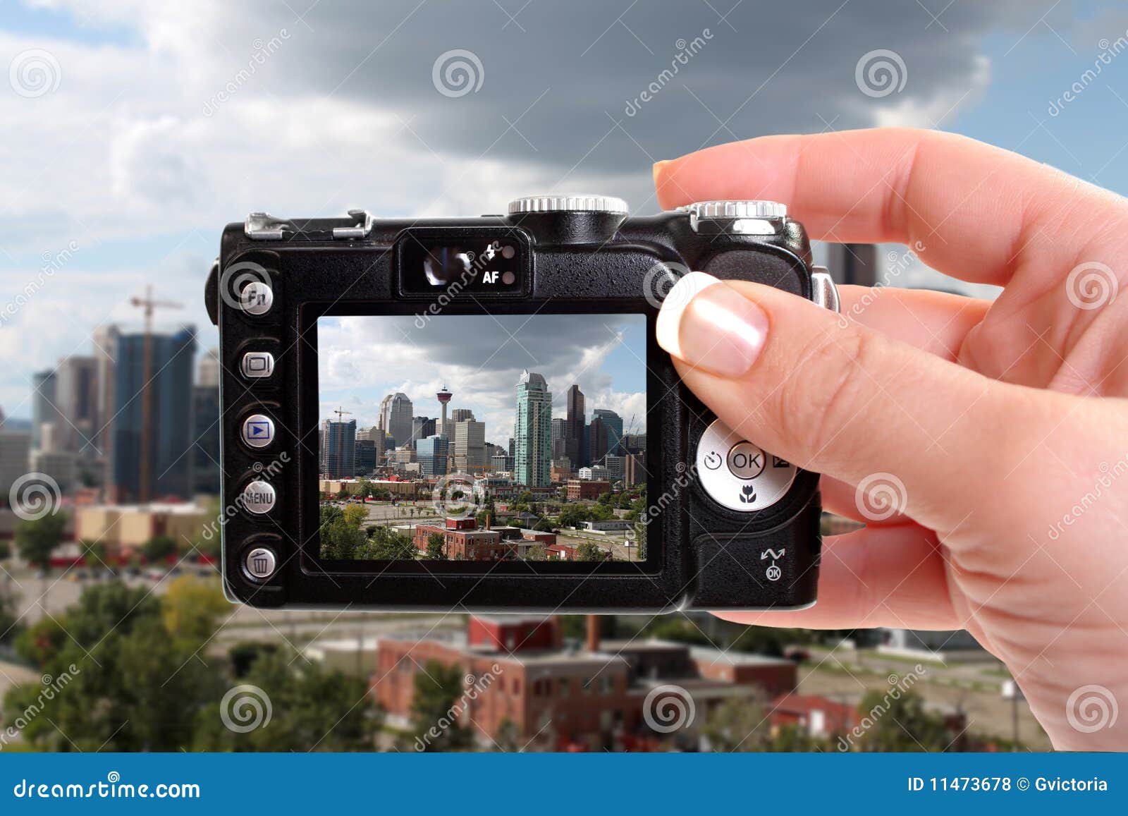Taking snapshot of Calgary stock photo. Image of apartment - 11473678