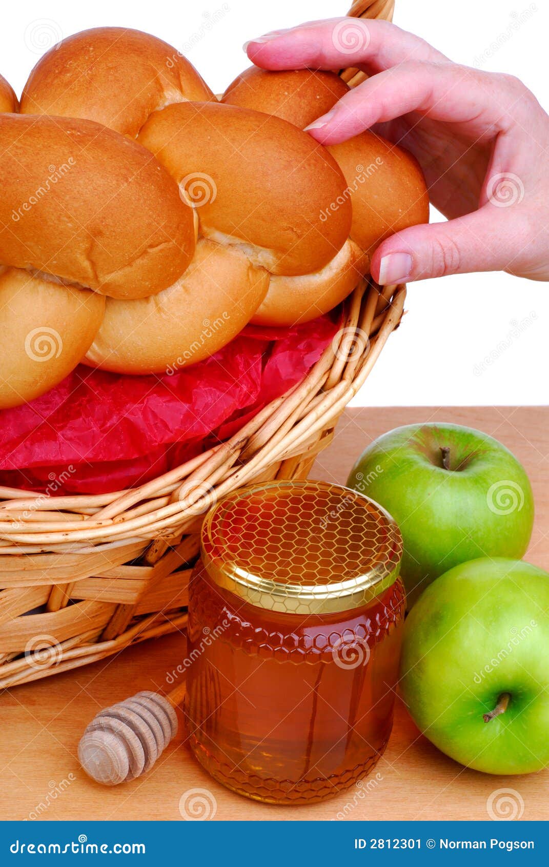 Taking Some Bread stock image. Image of fruit, pick, apple - 2812301