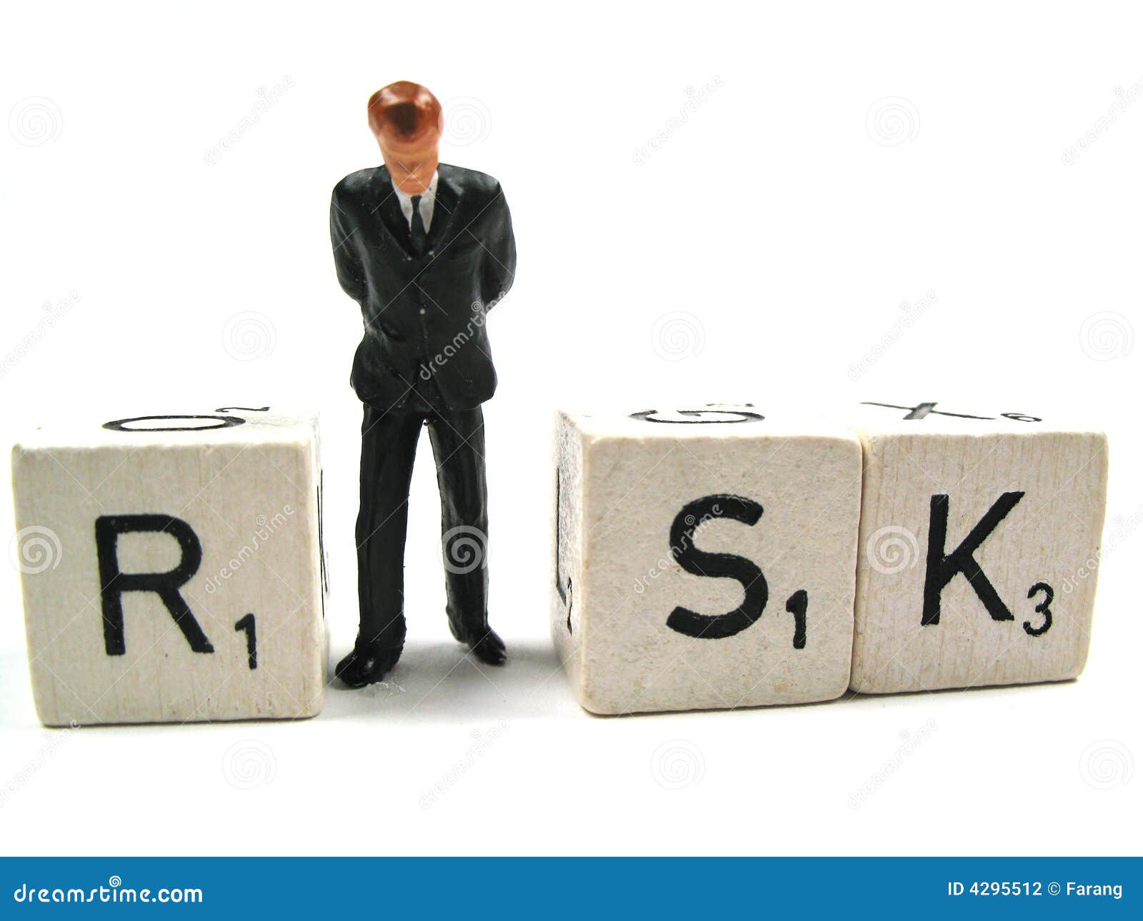 Taking some risk stock photo. Image of abstract, businessman - 4295512
