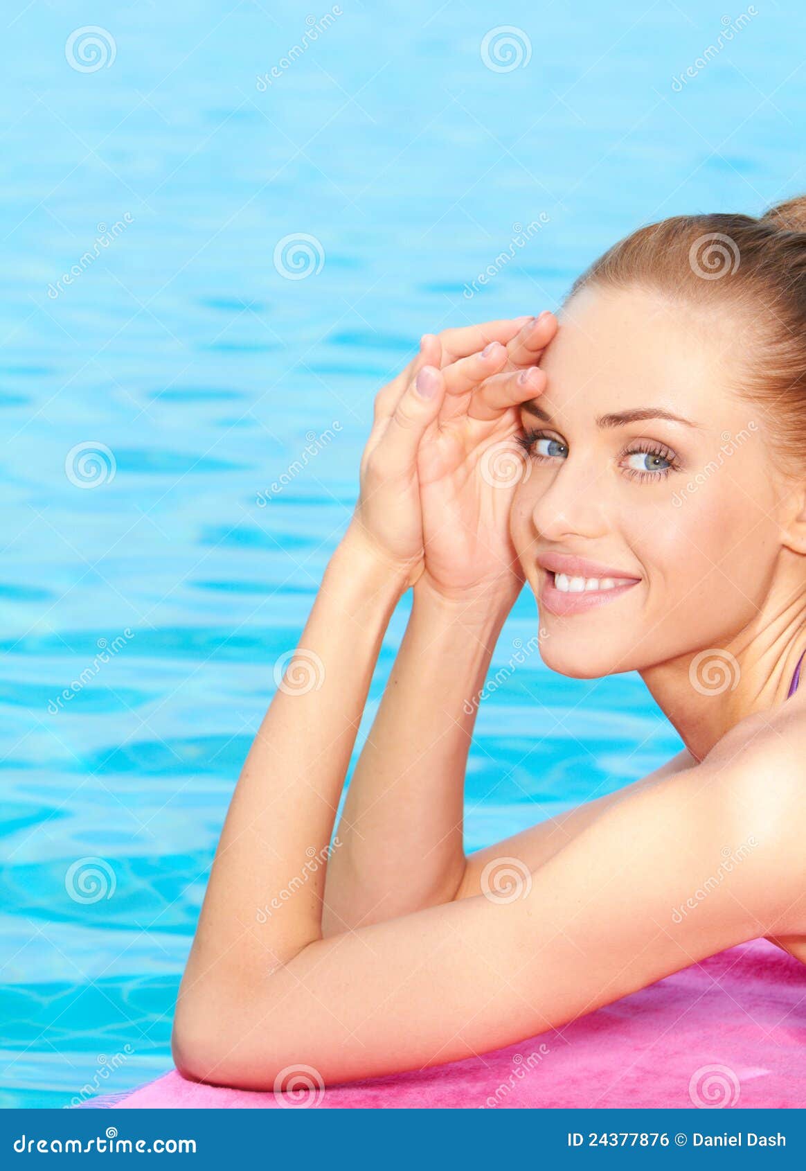 Taking sunbath in bikini stock photo. Image of healthy - 24377876