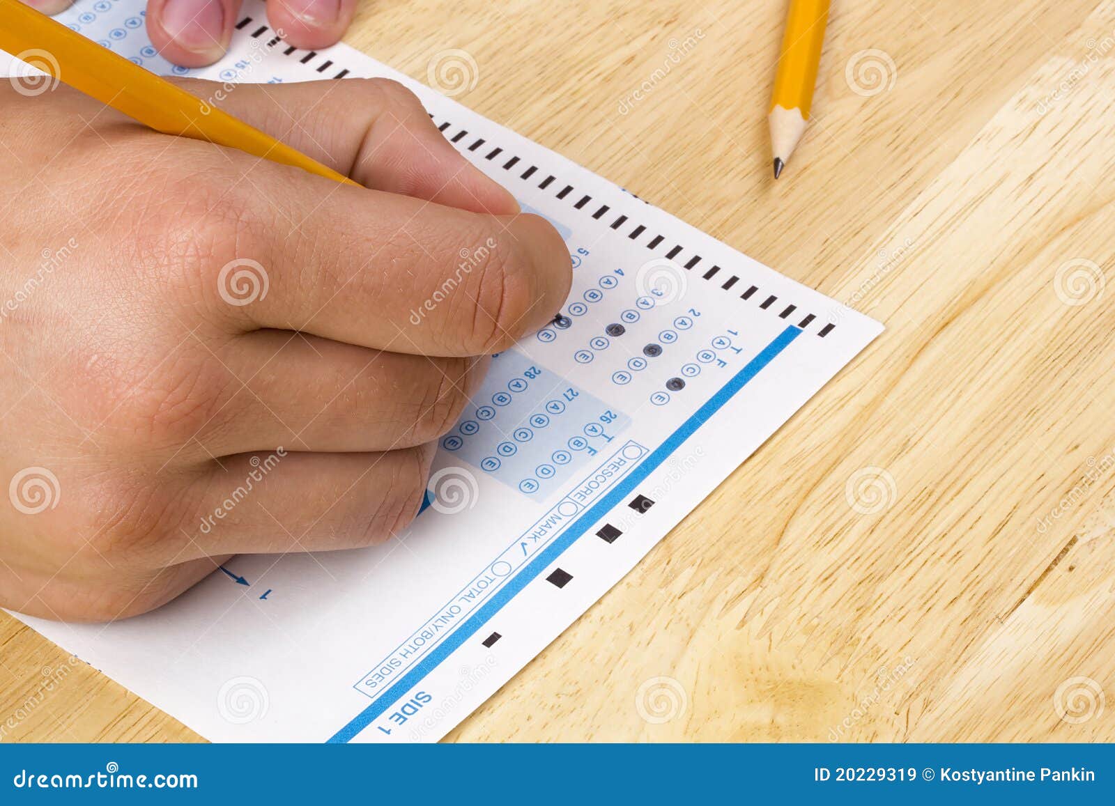 Taking a Test stock image. Image of cognition, review - 20229319