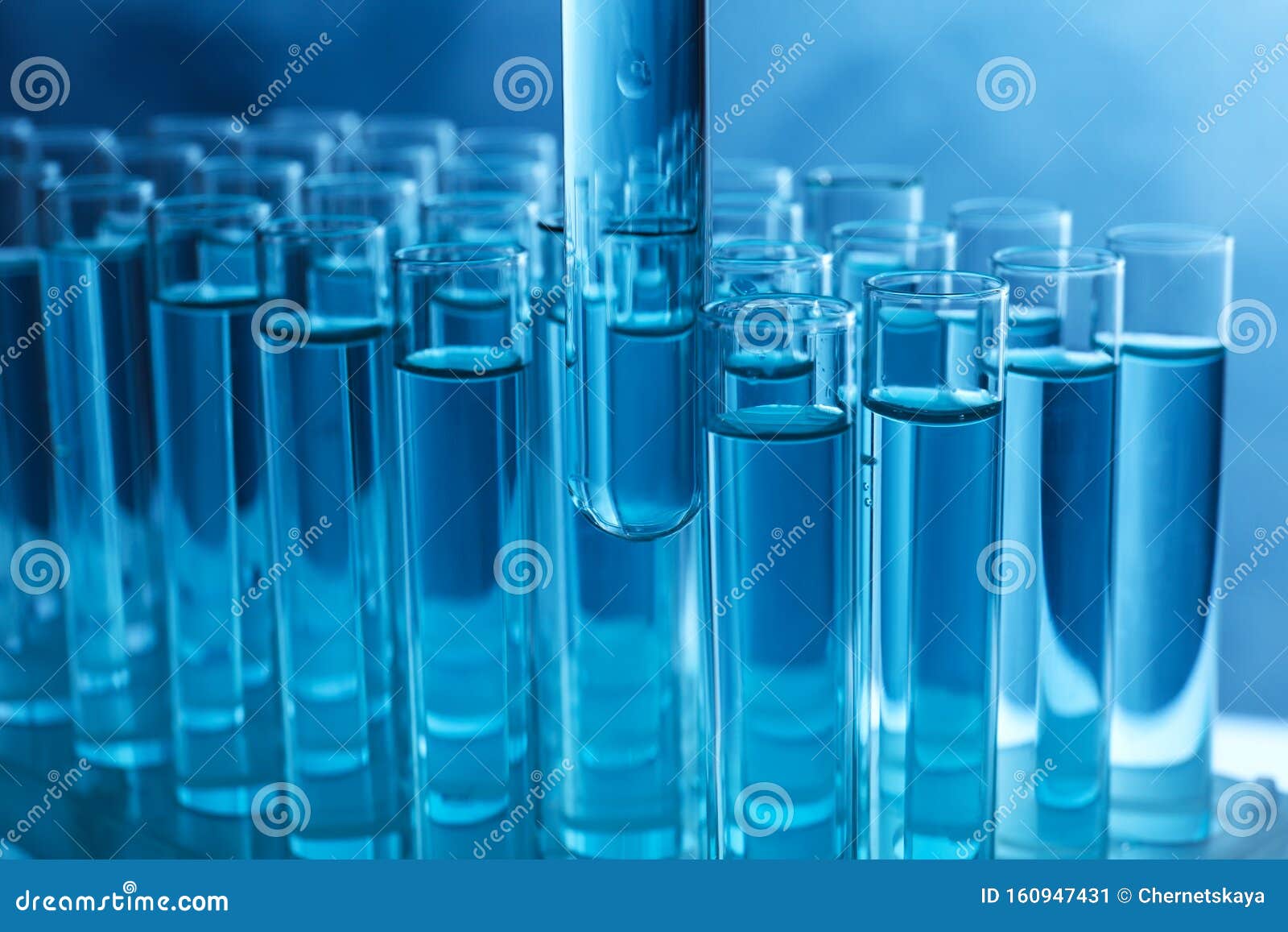 Taking Test Tube with Liquid Sample Stock Image - Image of biology ...