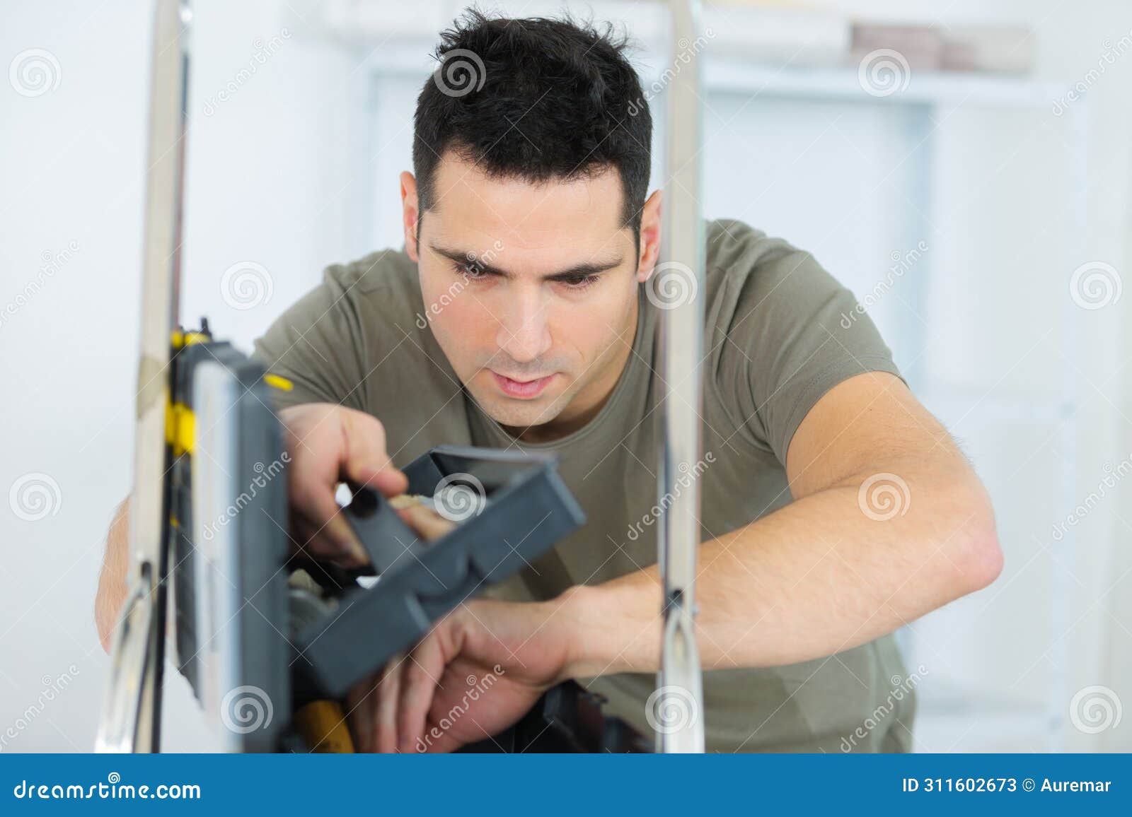 Taking tools out tool box stock image. Image of idea - 311602673