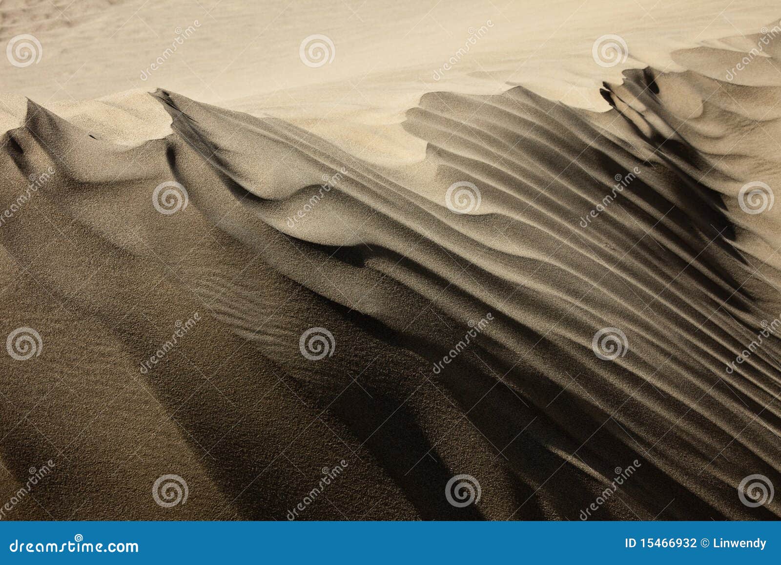 Taklamakan desert Lines stock photo. Image of death, sand - 15466932