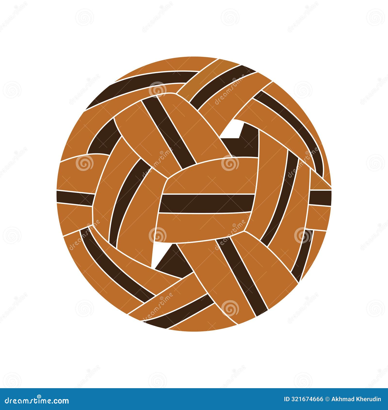 Takraw ball icon stock vector. Illustration of game - 321674666