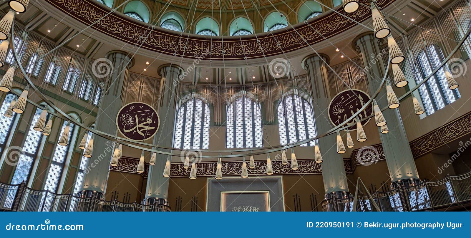 Taksim Mosque Interior View in ISTANBUL, TURKEY Editorial Photo - Image ...