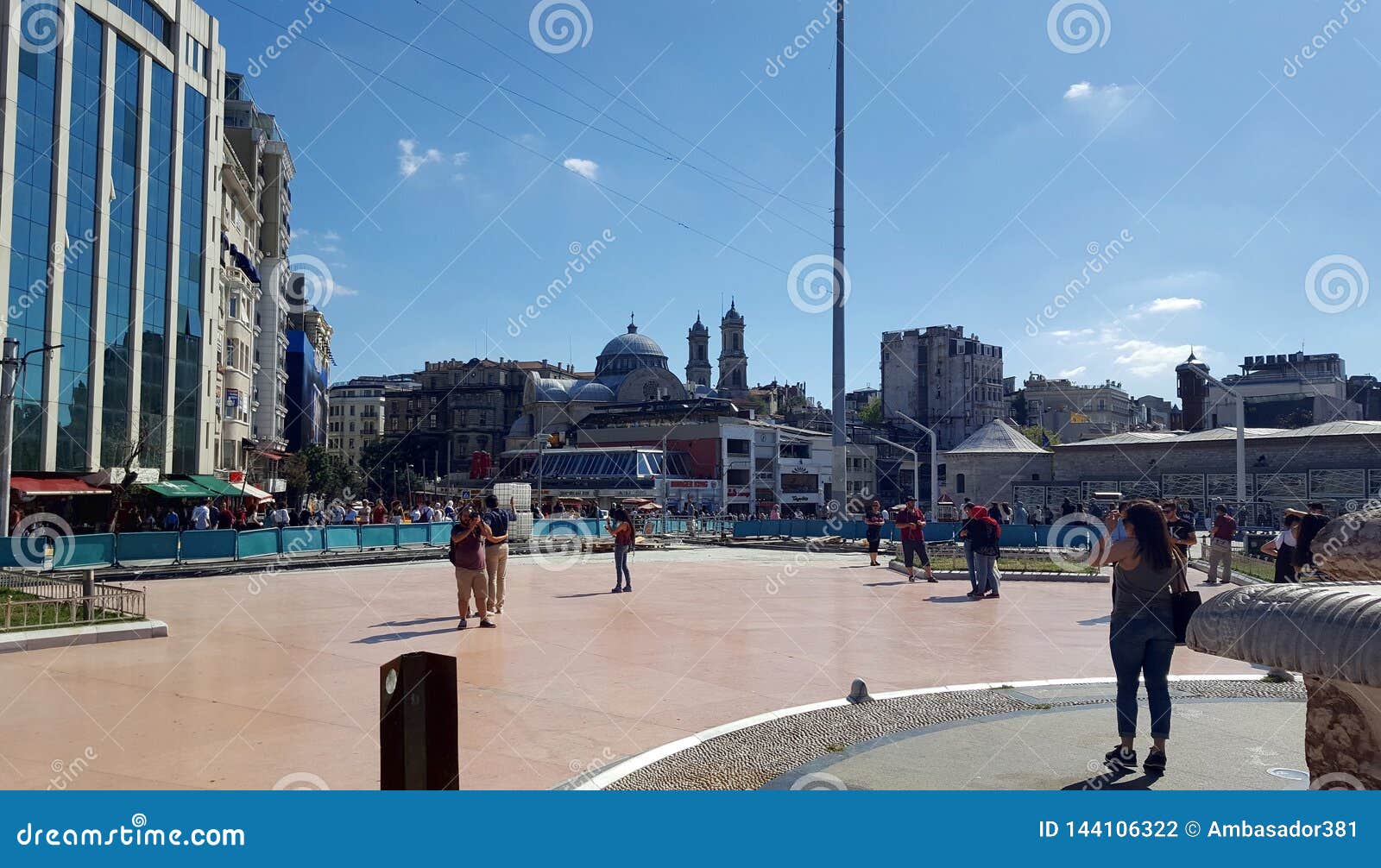 Taksim Square, Istanbul Turkey Editorial Photography - Image of ...