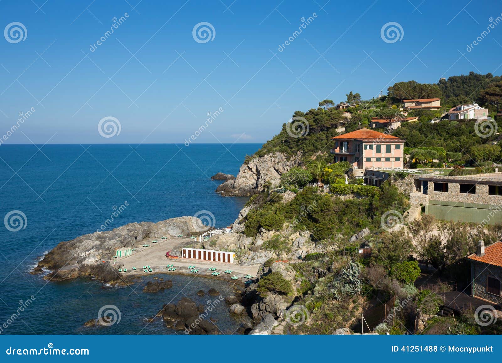Talamone Italy stock photo. Image of europe, town, travel - 41251488