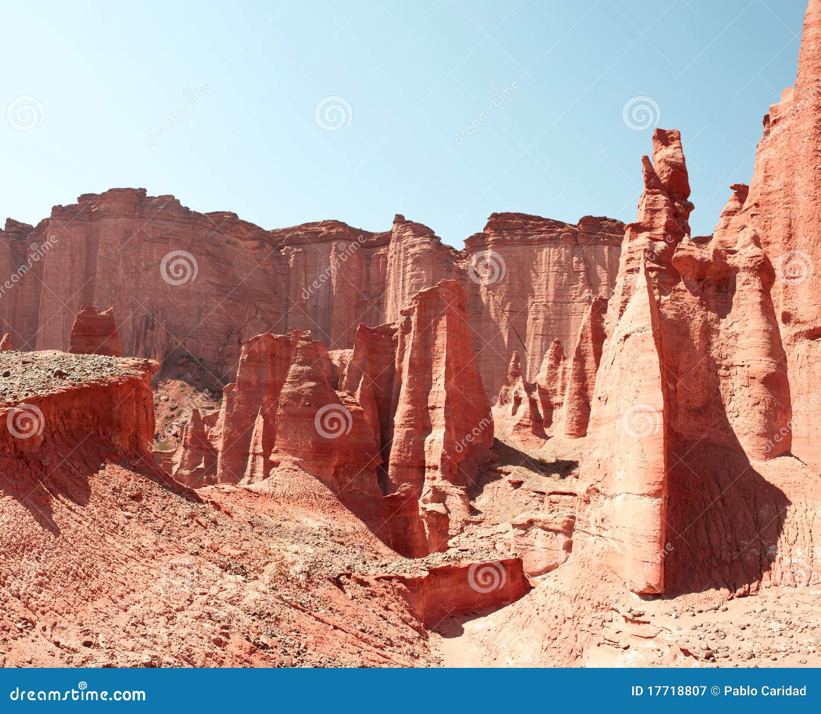 Talampaya National Park, Argentina. Stock Image - Image of landform ...