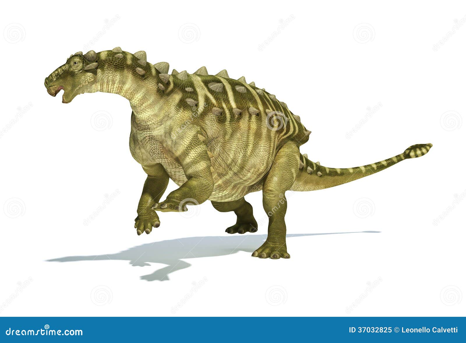 Talarurus Dinosaur, Photorealistic And Scientifically Correct Re Stock ...