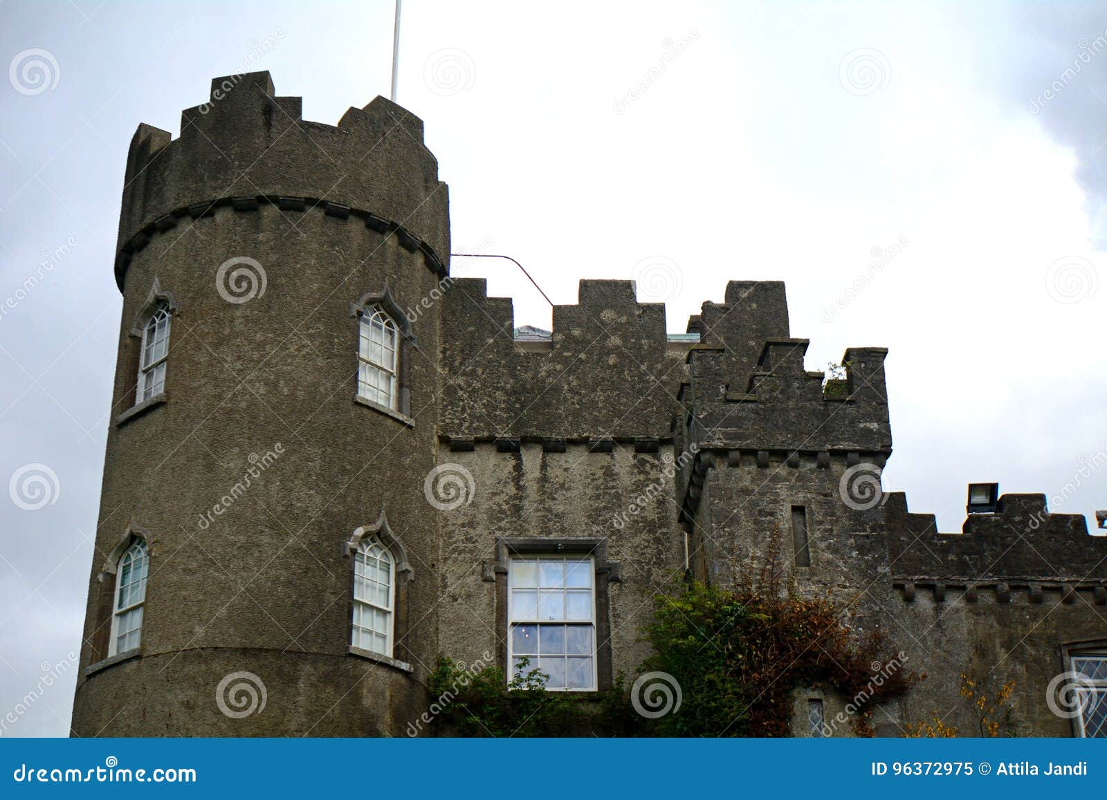 Talbot Castle, Malahide, Ireland Editorial Image - Image of brick ...