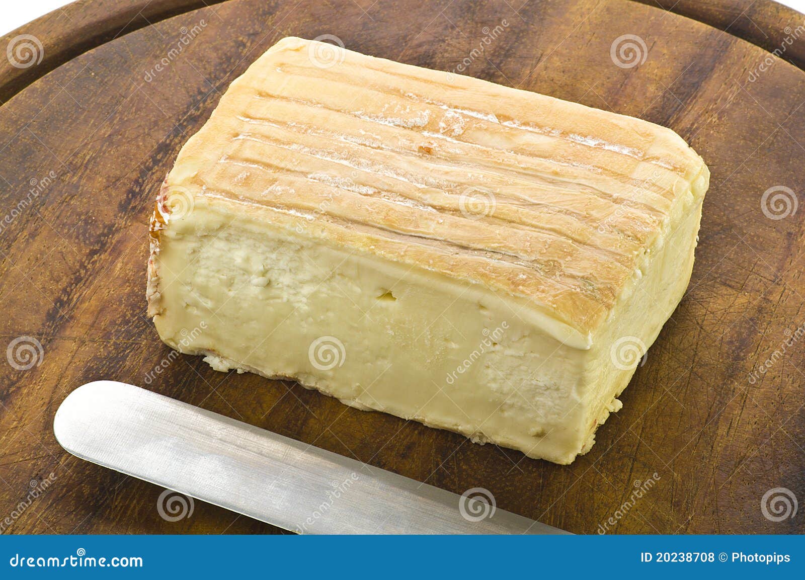 Taleggio stock photo. Image of color, slice, board, hole - 20238708